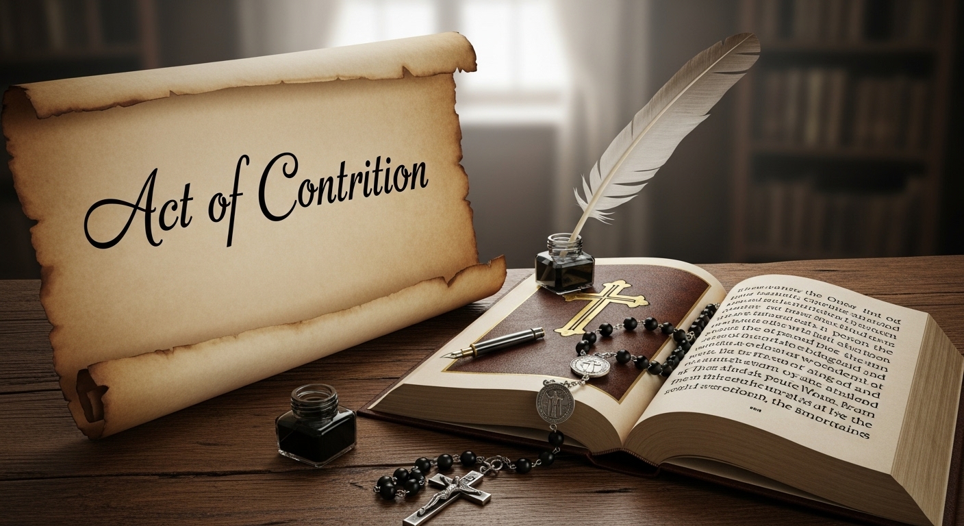 Act of Contrition: Meaning, History, and Importance in Faith - The ...