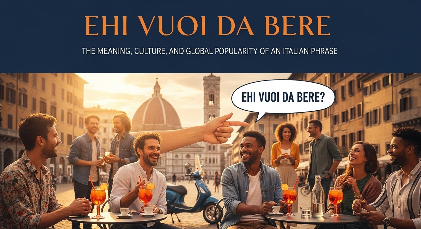 Ehi Vuoi Da Bere: The Meaning, Culture, and Global Popularity of an ...