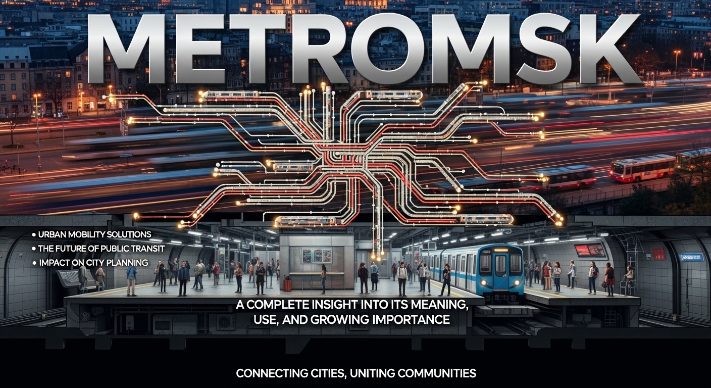 Metromsk: A Complete Insight Into Its Meaning, Use, and Growing Importance